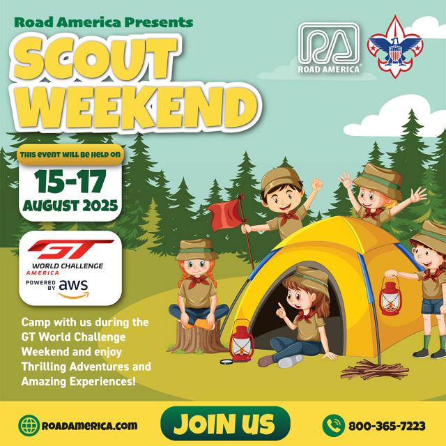 Scout Weekend at Road America - Road America