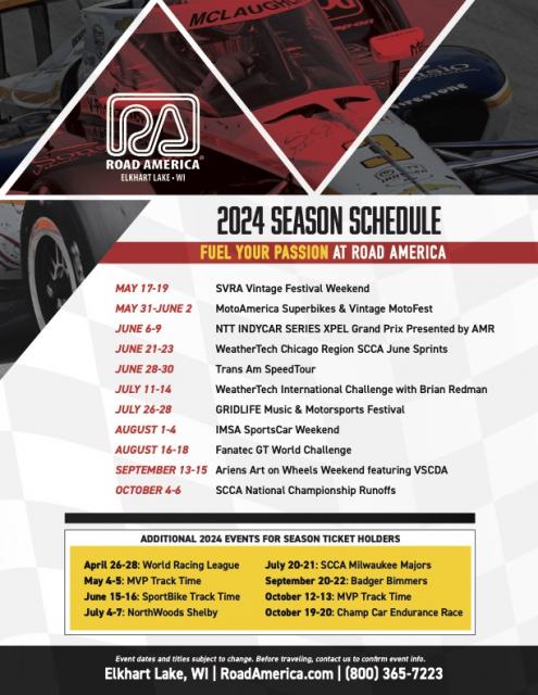 Season Pass - Road America